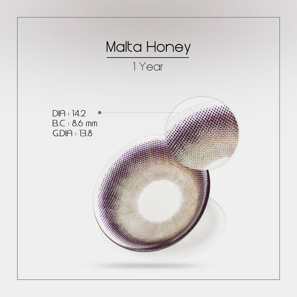 Malta Honey Eye Lenses | Aux Angels